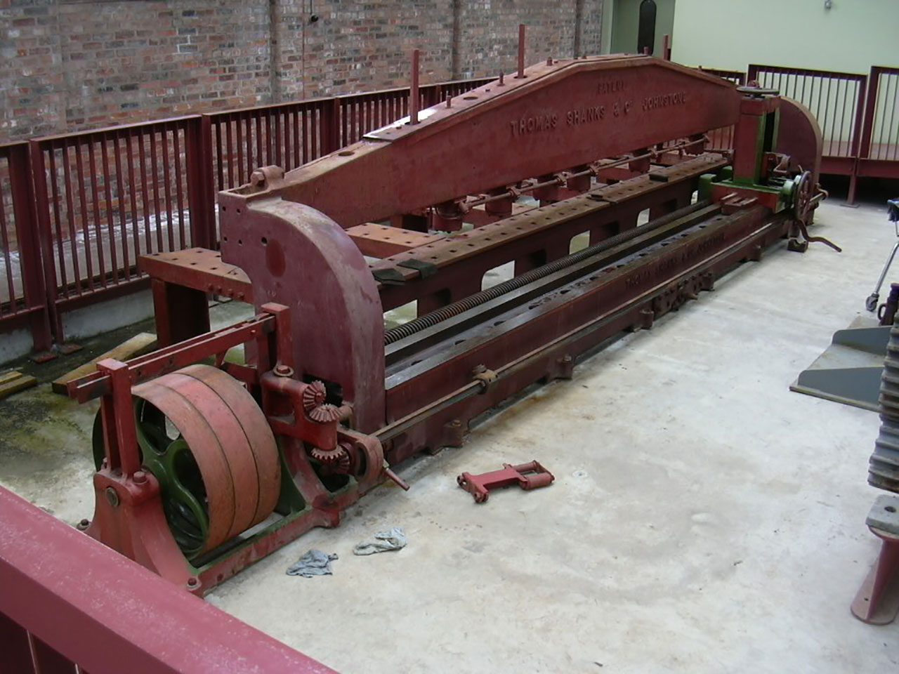 Plate edge planer - Thomas Shanks & Co Johnstone - Go Industrial